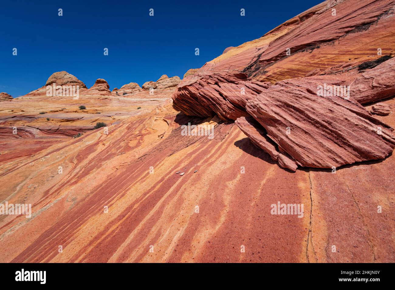Rock Formations in Coyote Buttes, Utah Stock Photo - Alamy
