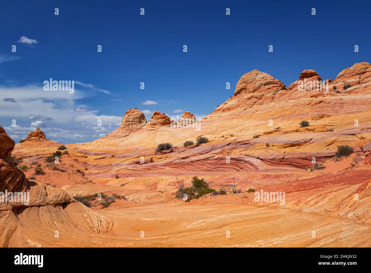 Rock Formations in Coyote Buttes, Utah Stock Photo - Alamy