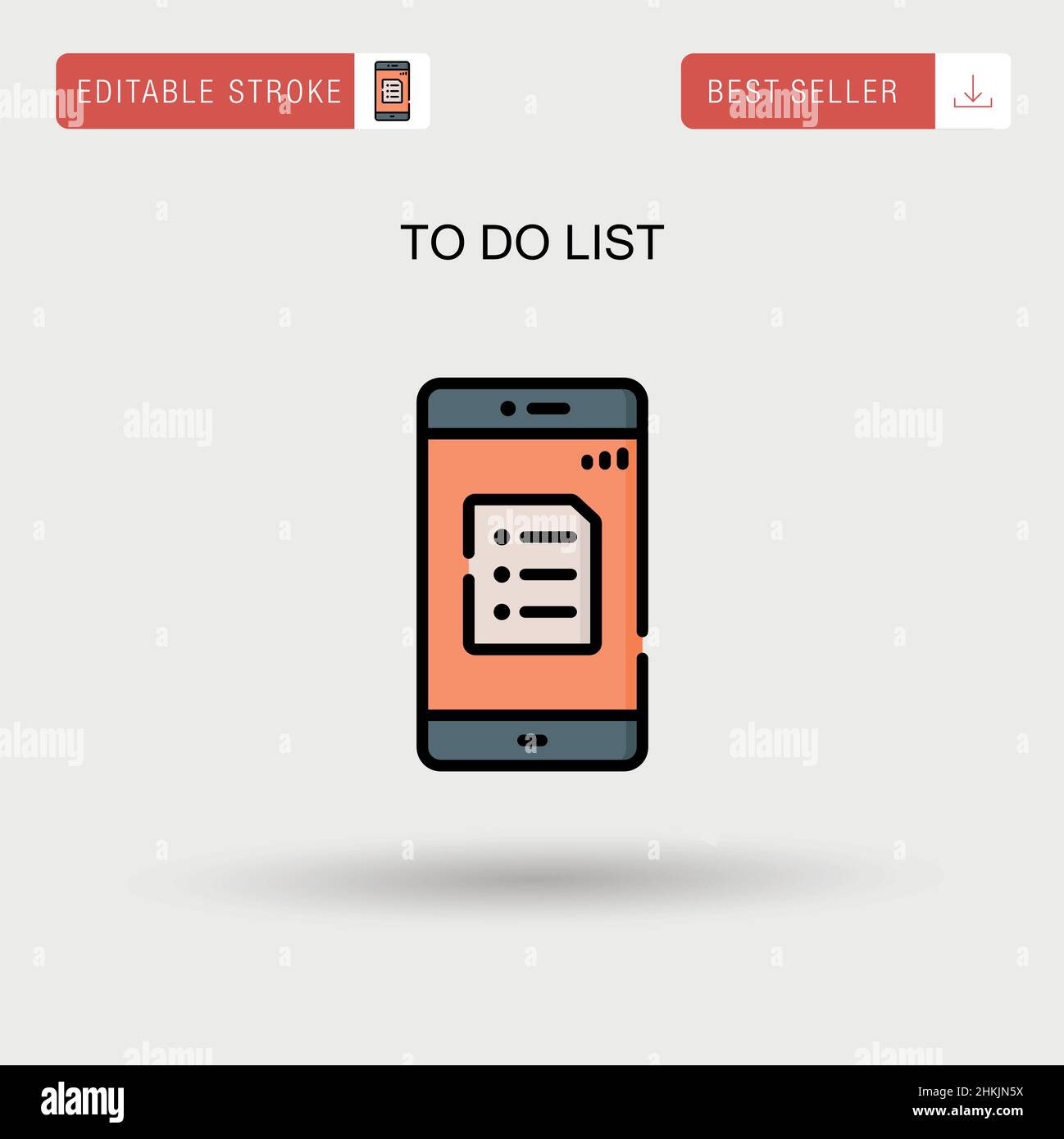 To do list Simple vector icon Stock Vector Image & Art - Alamy