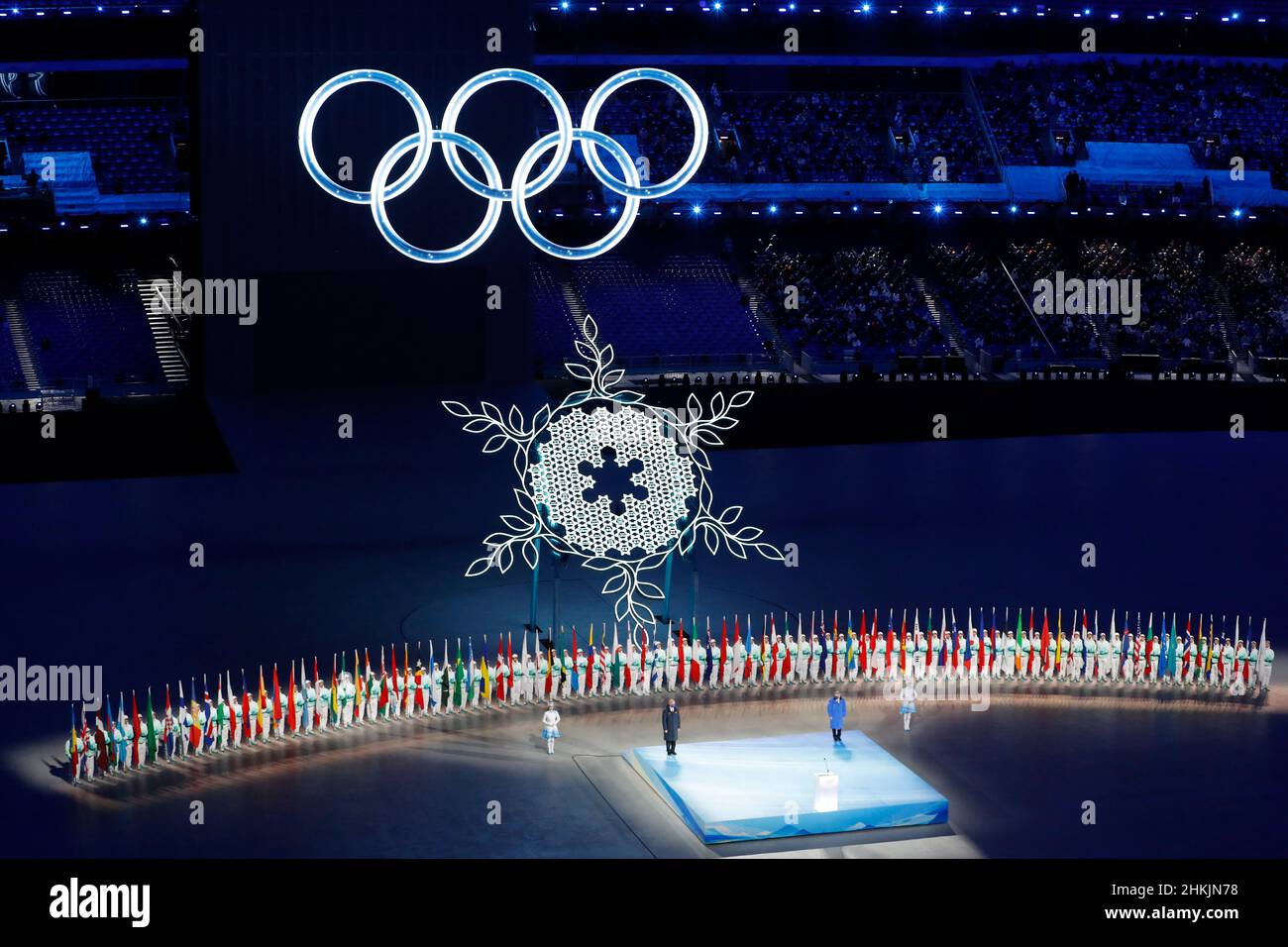 Olympic rings and snowflake hi-res stock photography and images - Alamy