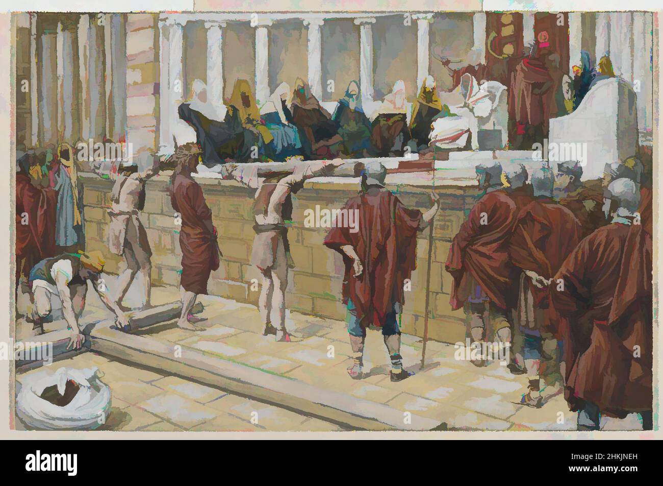 Art inspired by The Judgment on the Gabbatha, Le jugement sur le ...