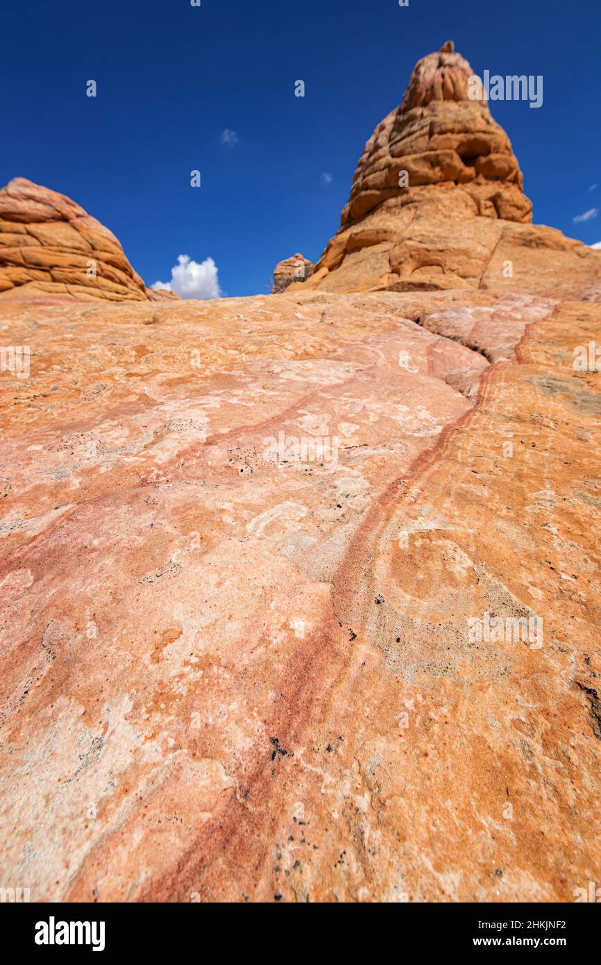 Rock Formations in Coyote Buttes, Utah Stock Photo - Alamy