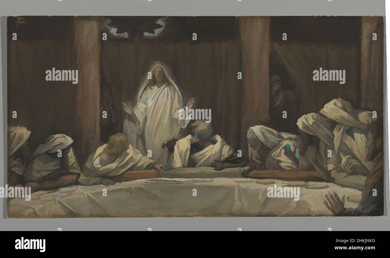 Art inspired by The Appearance of Christ at the Cenacle, Apparition du ...