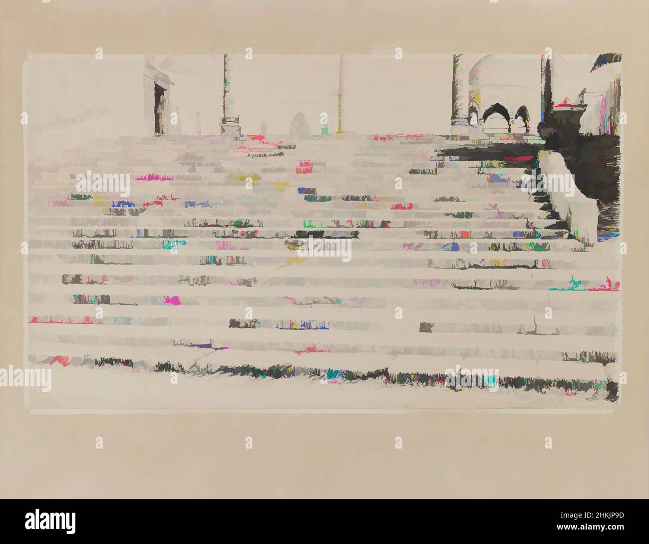 Art inspired by Staircase of the Court, Haram, The Life of Our Lord ...