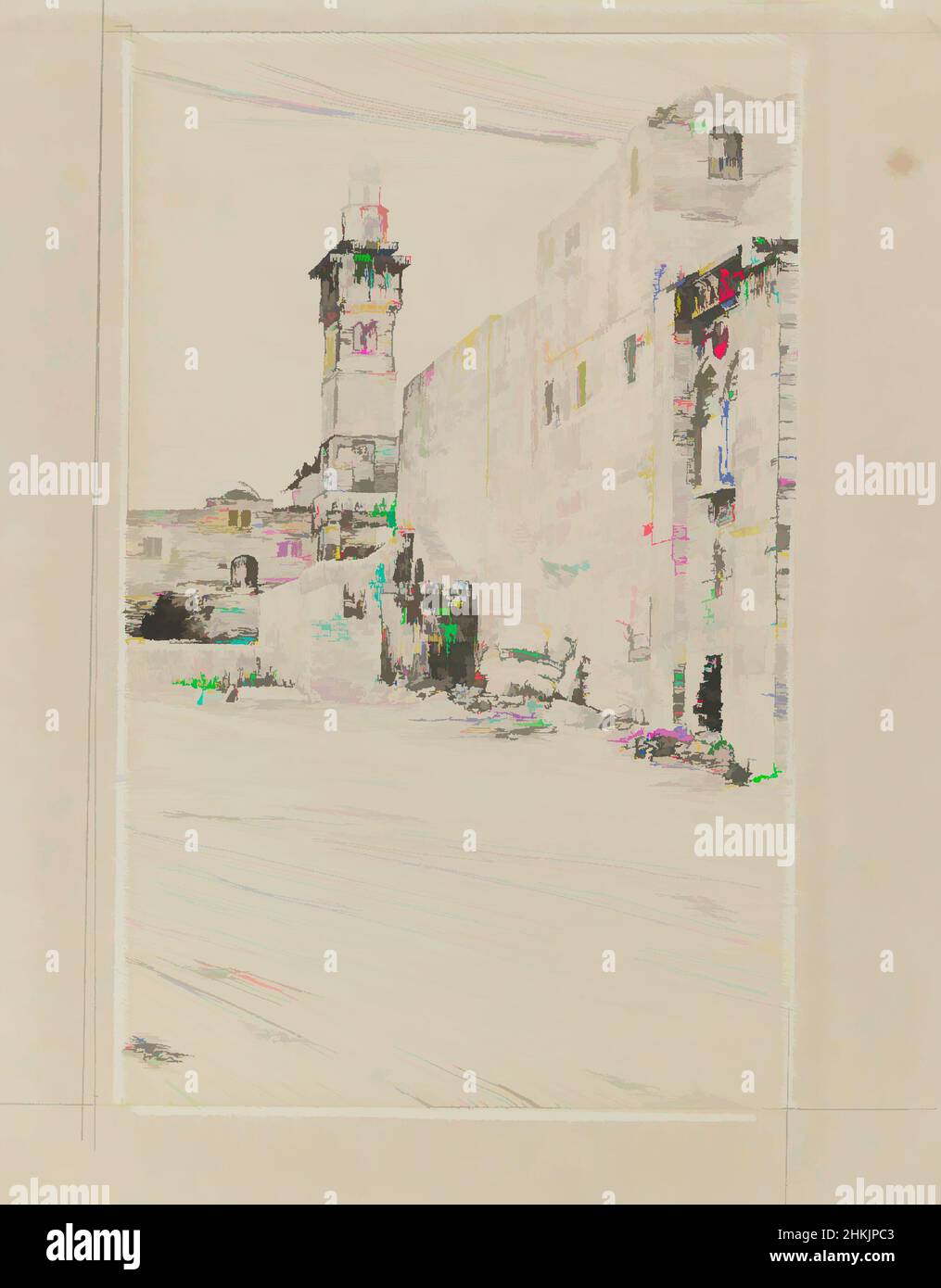 Art inspired by Site of the Antonia Tower, The Life of Our Lord Jesus ...