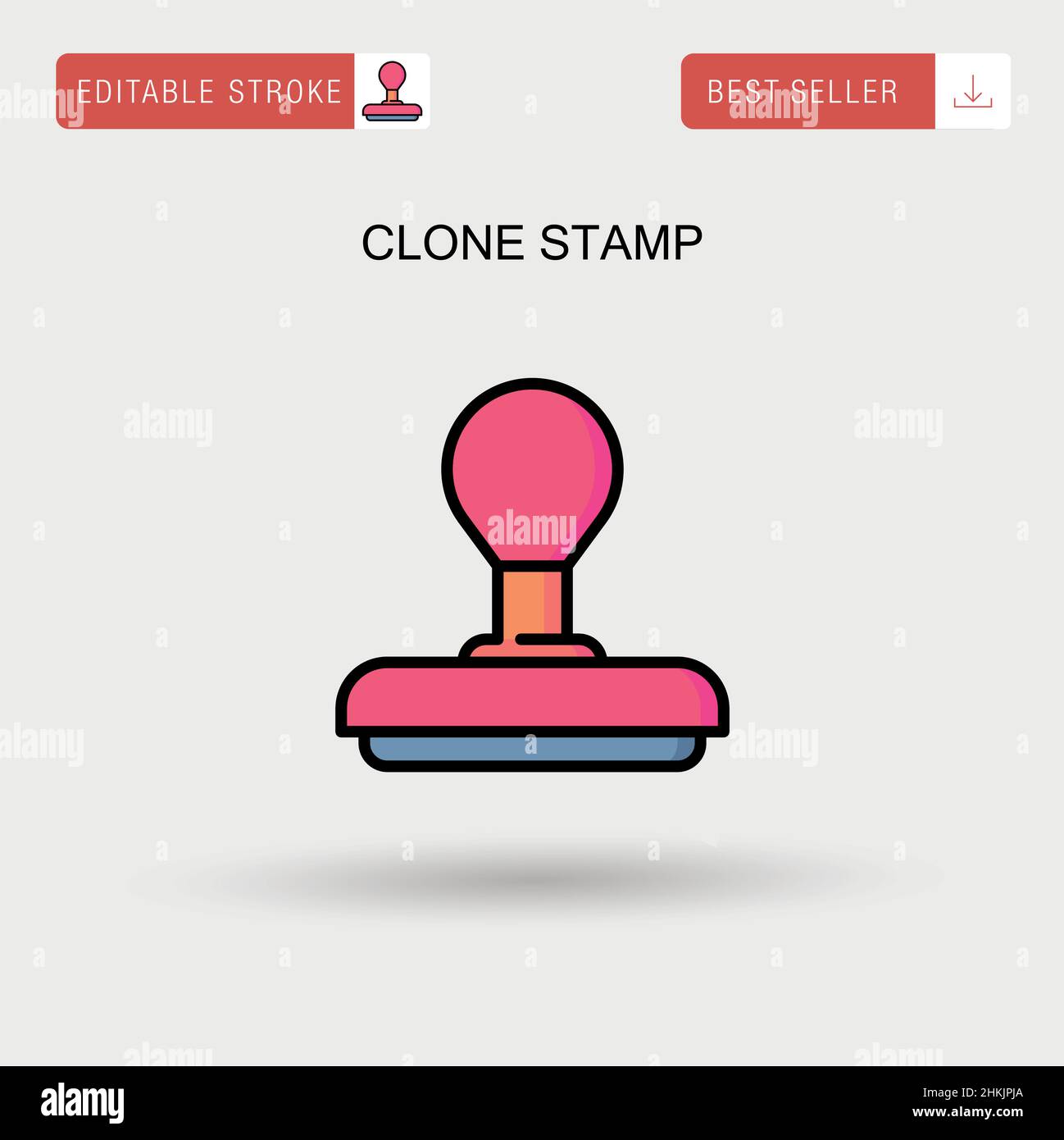 Clone stamp Simple vector icon Stock Vector Image & Art - Alamy Clone stamp Simple vector icon Stock Vector Image & Art - Alamy