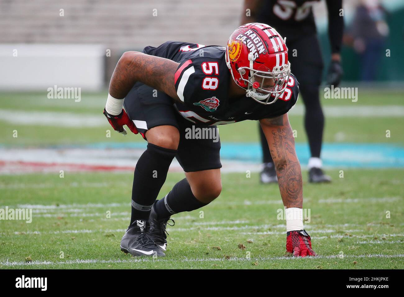 Offensive Lineman Stance