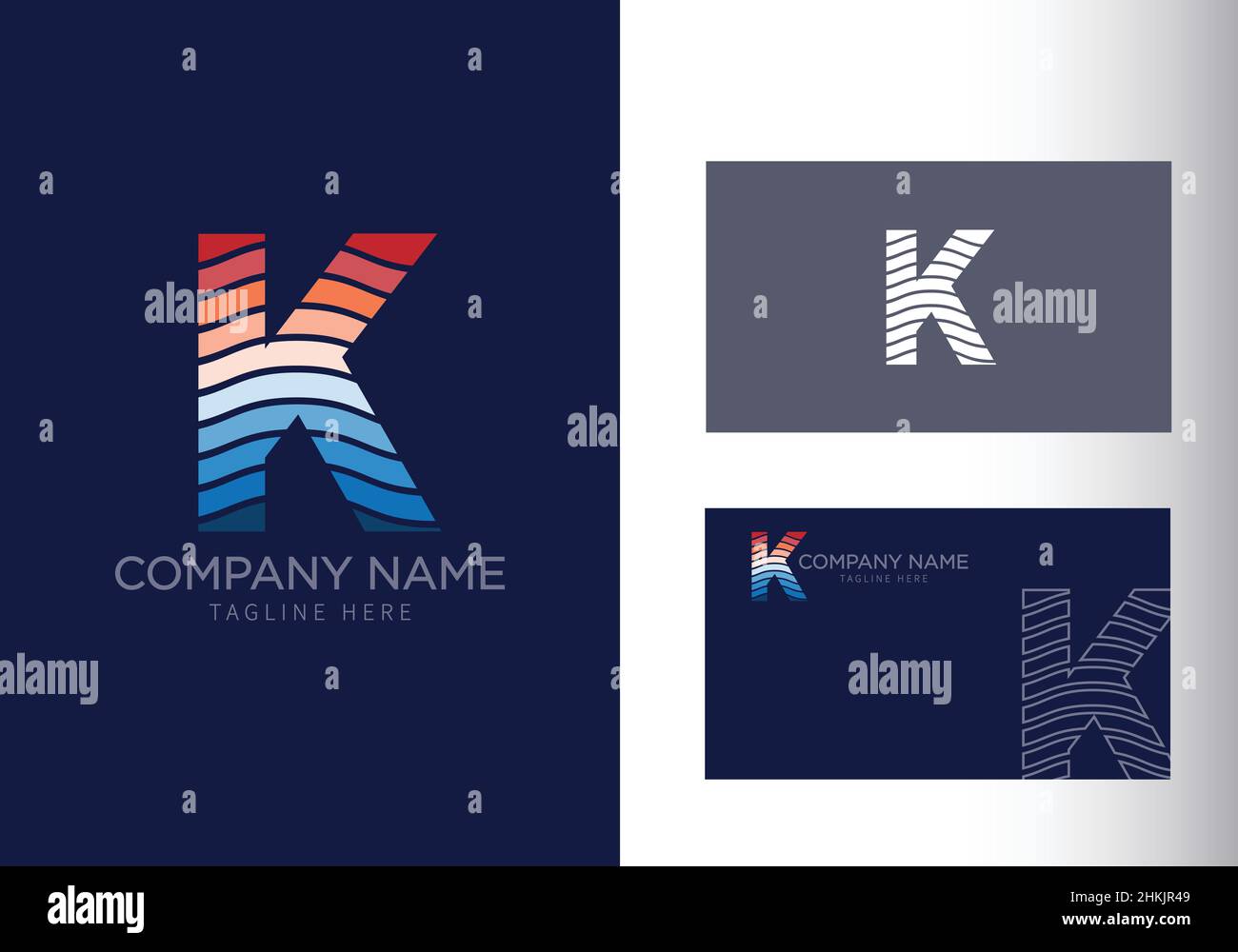 K letter with ocean waves and sunset beach vibes. Font style, vector ...