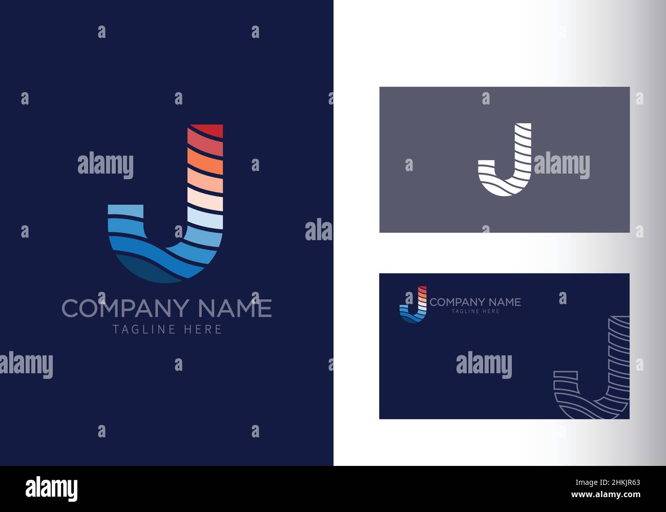 J letter with ocean waves and sunset beach vibes. Font style, vector ...