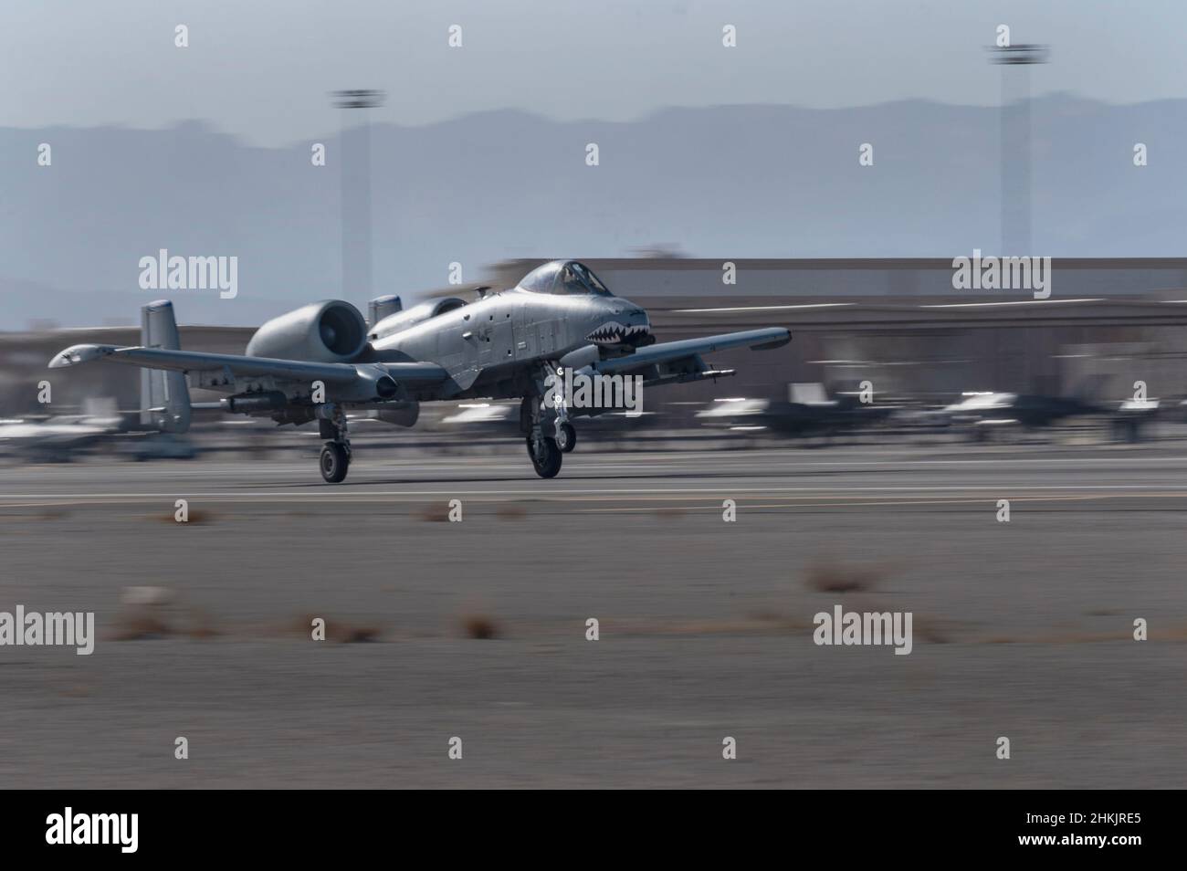An A-10 Thunderbolt II, assigned to the 23rd Fighter Group at Moody Air ...