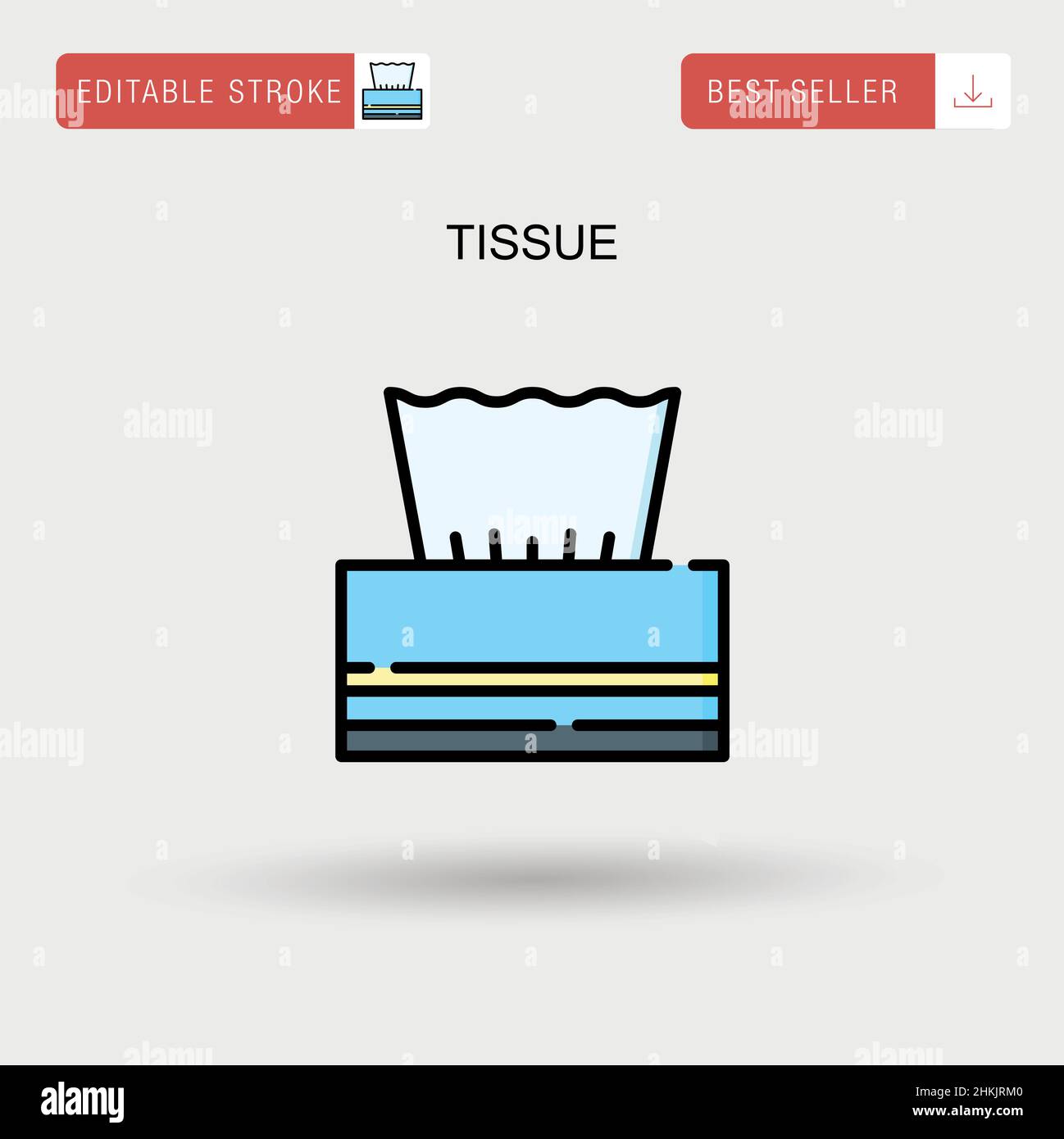 Box of tissues illustration hi-res stock photography and images - Alamy