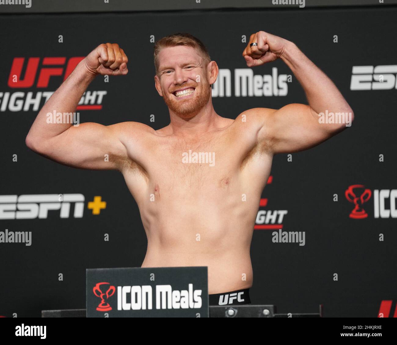 Las Vegas, USA. 04th Feb, 2022. LAS VEGAS, NV - February 4: Sam Alvey ...