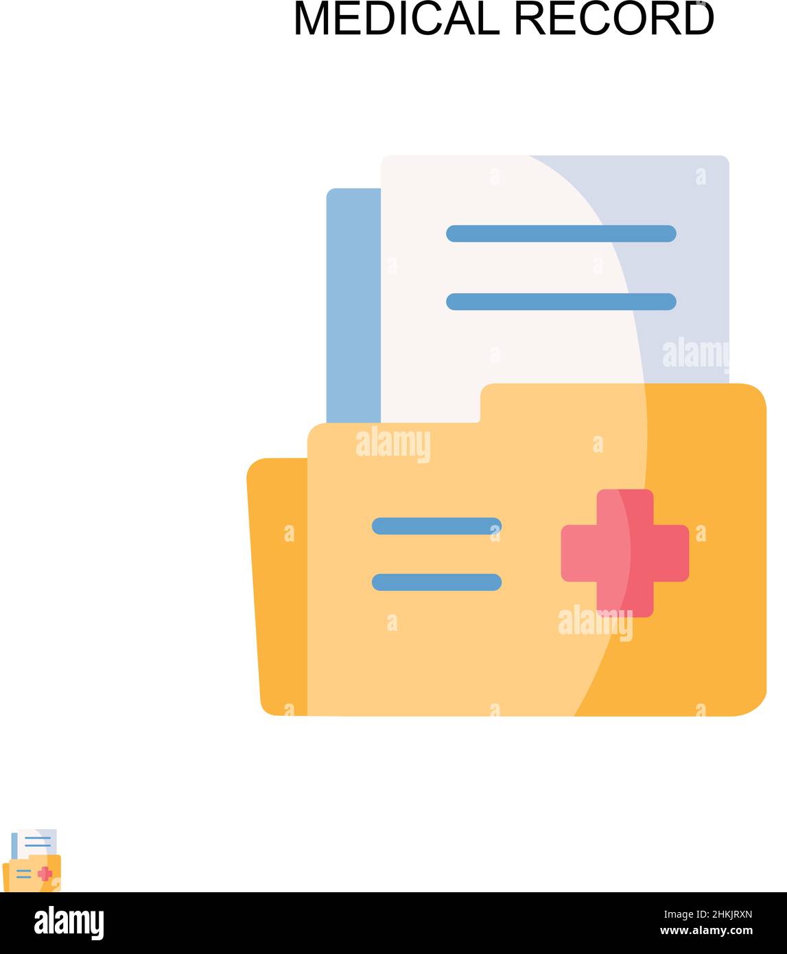 Nurse record Stock Vector Images - Alamy