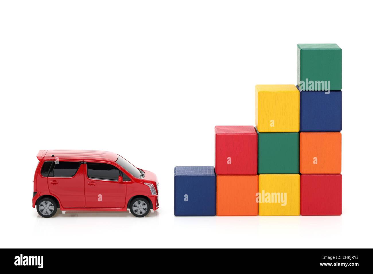 Car on blocks Cut Out Stock Images & Pictures - Alamy