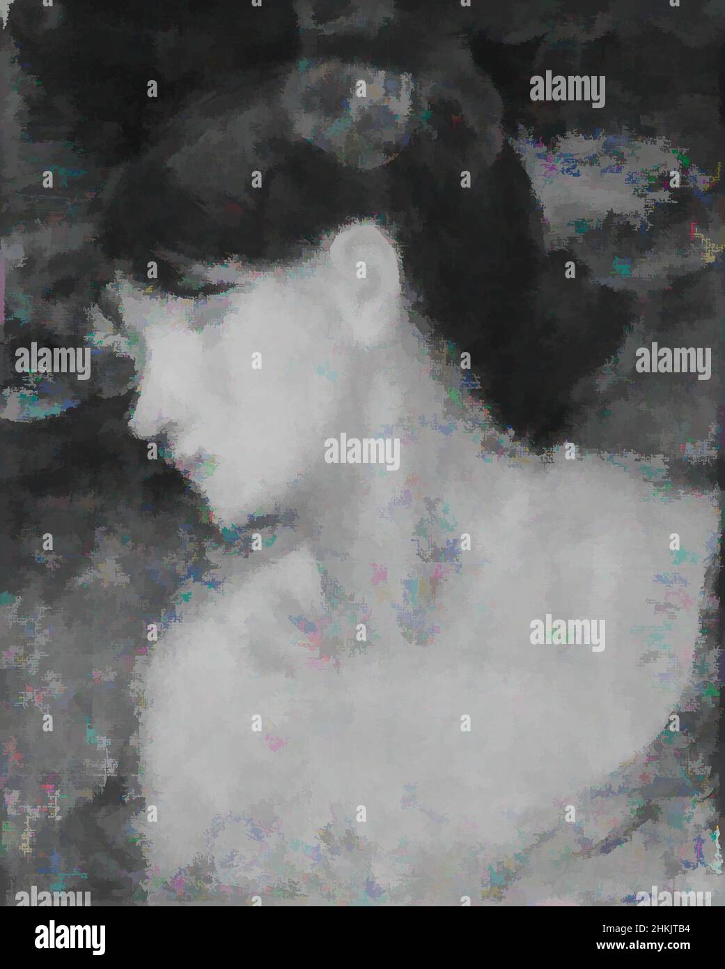 Art inspired by Head of a Girl, Robert Loftin Newman, American, 1827 ...