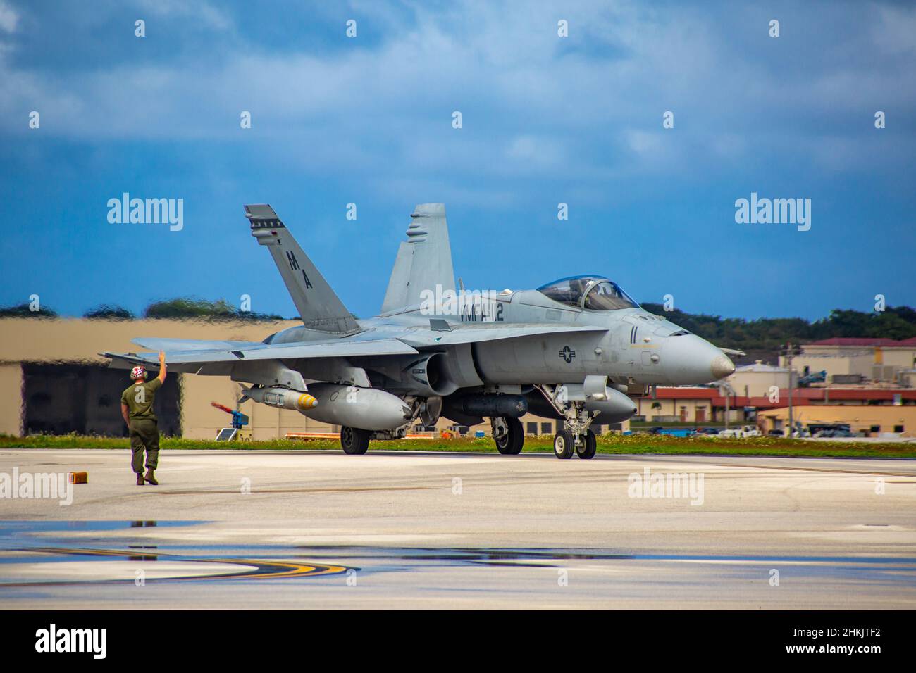 U.S. Marine Corps Cpl. Cameron Sousa, a powerline mechanic with Marine ...