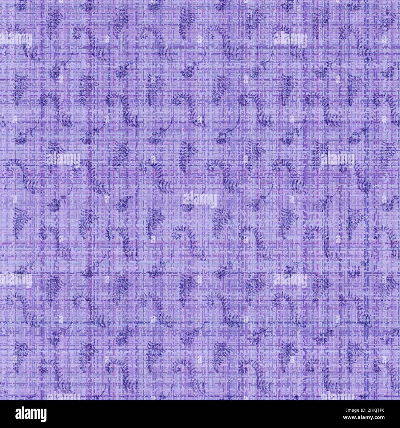 Purple botanical very peri color of the year seamless pattern texture ...