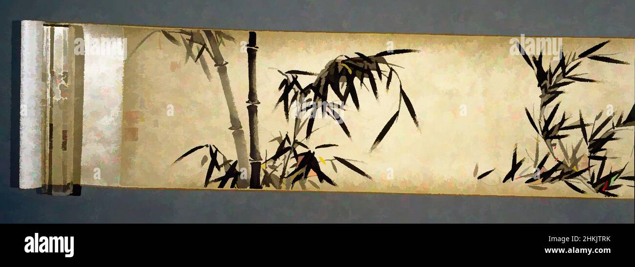 Art inspired by Bamboo, Lu Dezhi, Chinese, 1585-after 1660, Ink on ...