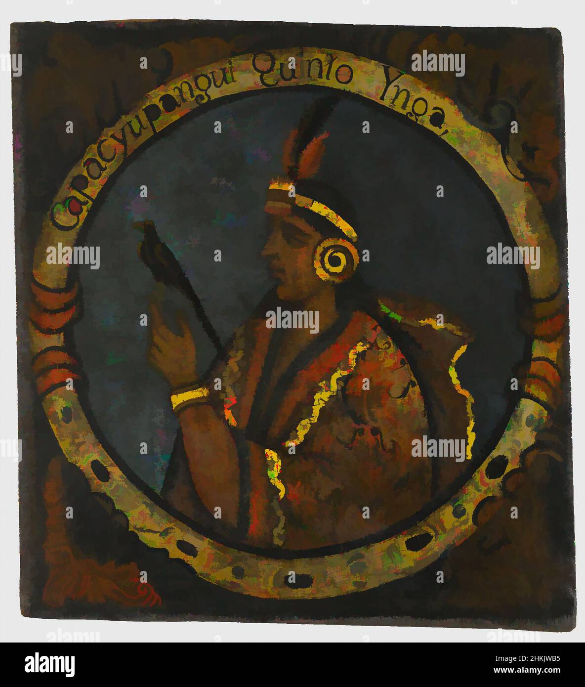 Art inspired by Capac Yupanqui, Fifth Inca, 1 of 14 Portraits of Inca ...