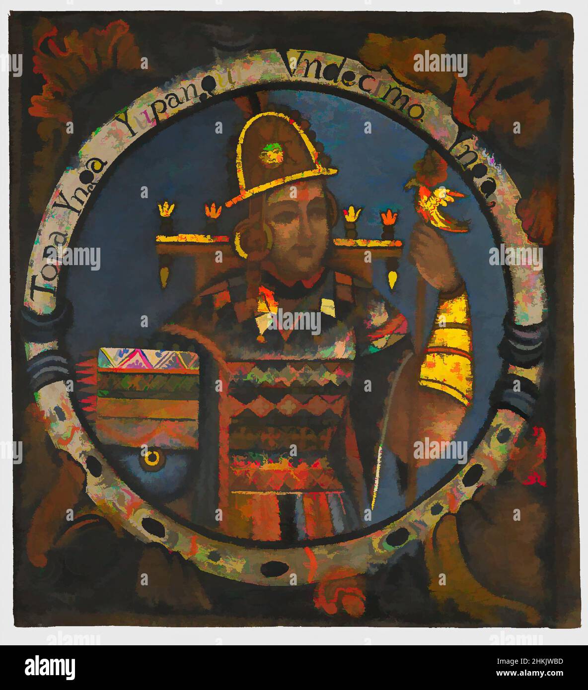 Art inspired by Tupac Yupanqui, Eleventh Inca, 1 of 14 Portraits of ...