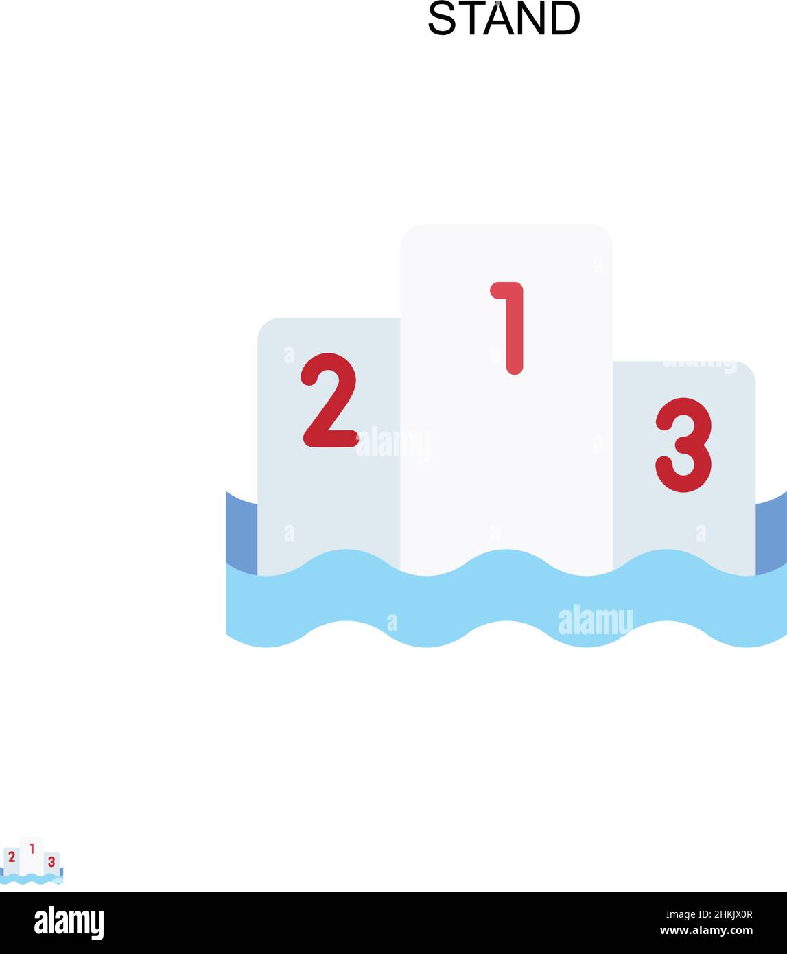 Exhibition stand icon hi-res stock photography and images - Alamy