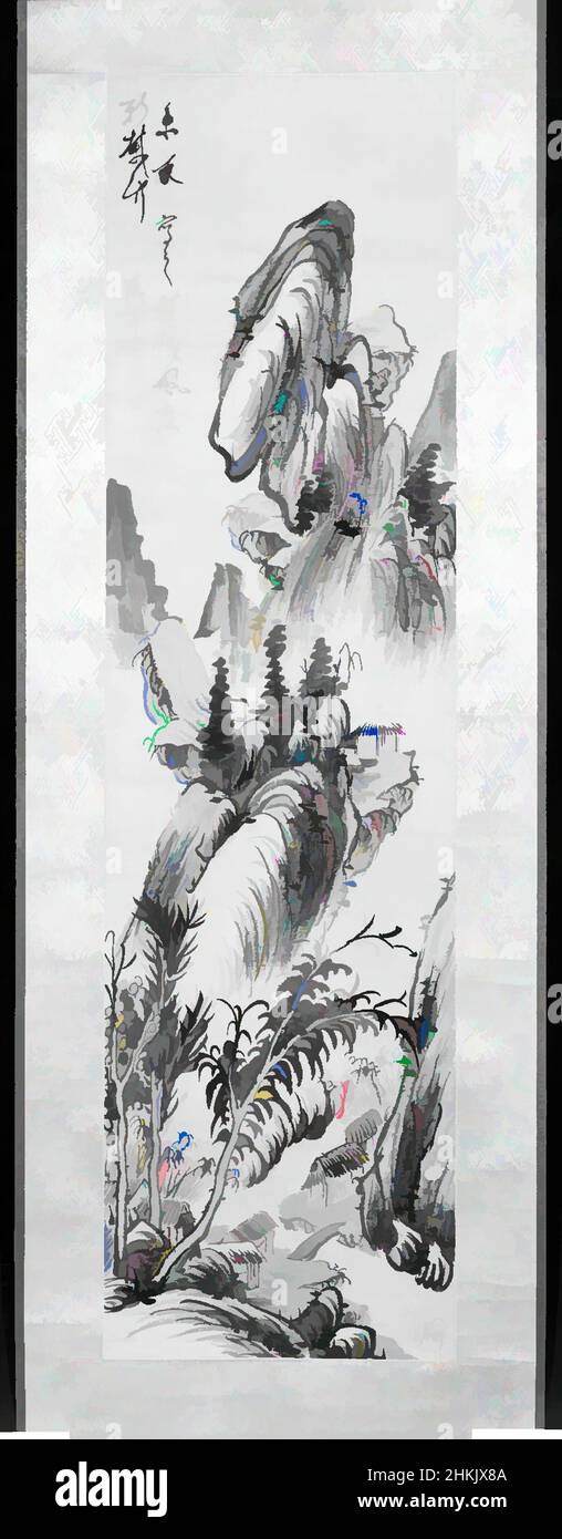 Art inspired by Landscape, Fujimoto Tesseki, Japanese, 1817-1863 ...