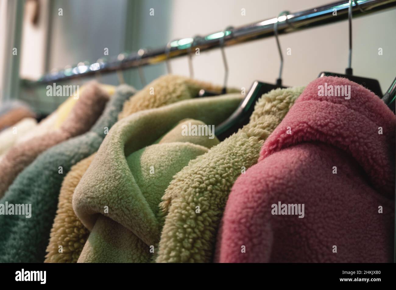 Elegant fur coat hi-res stock photography and images - Alamy