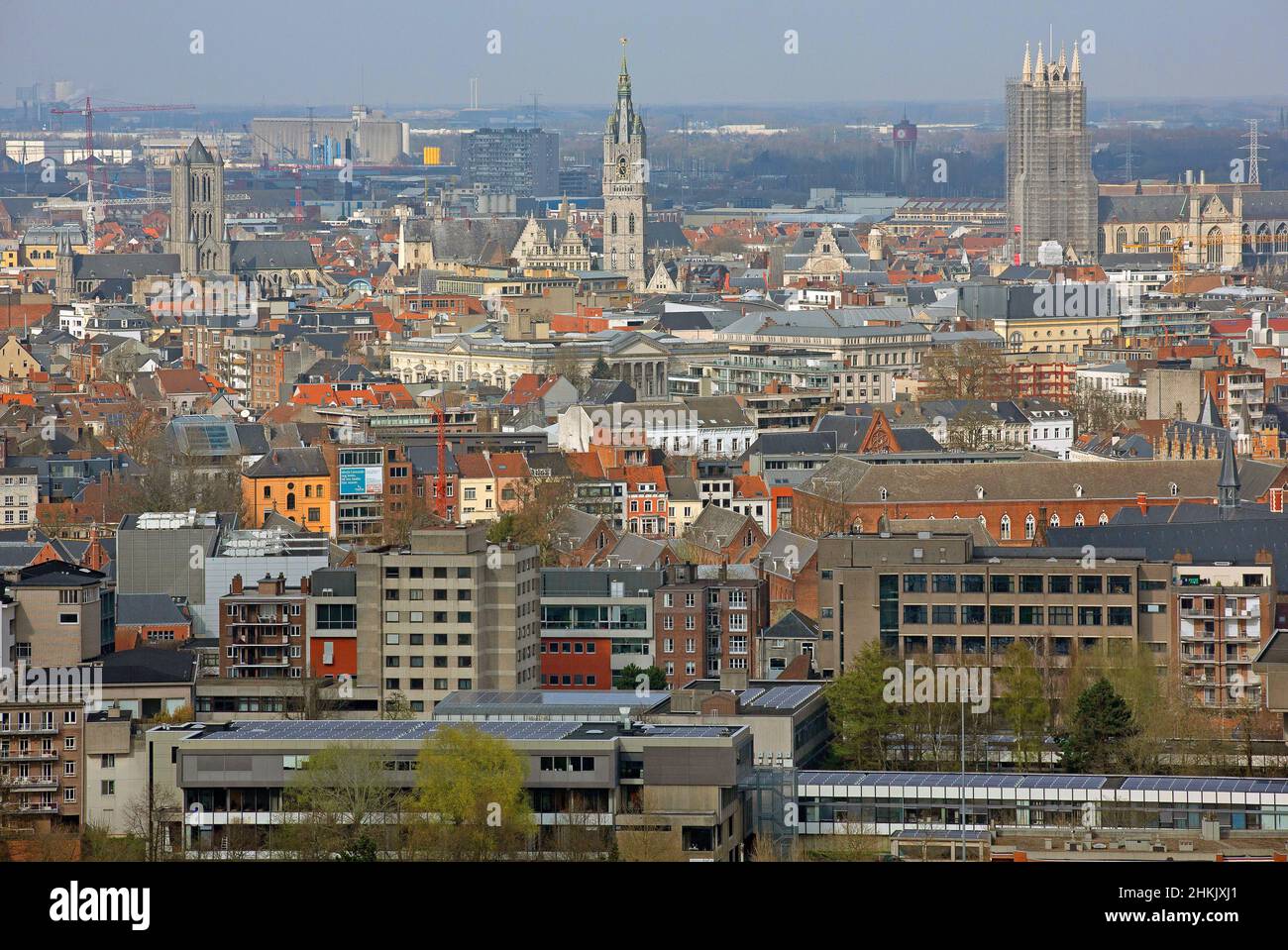 Ghent skyline hi-res stock photography and images - Alamy