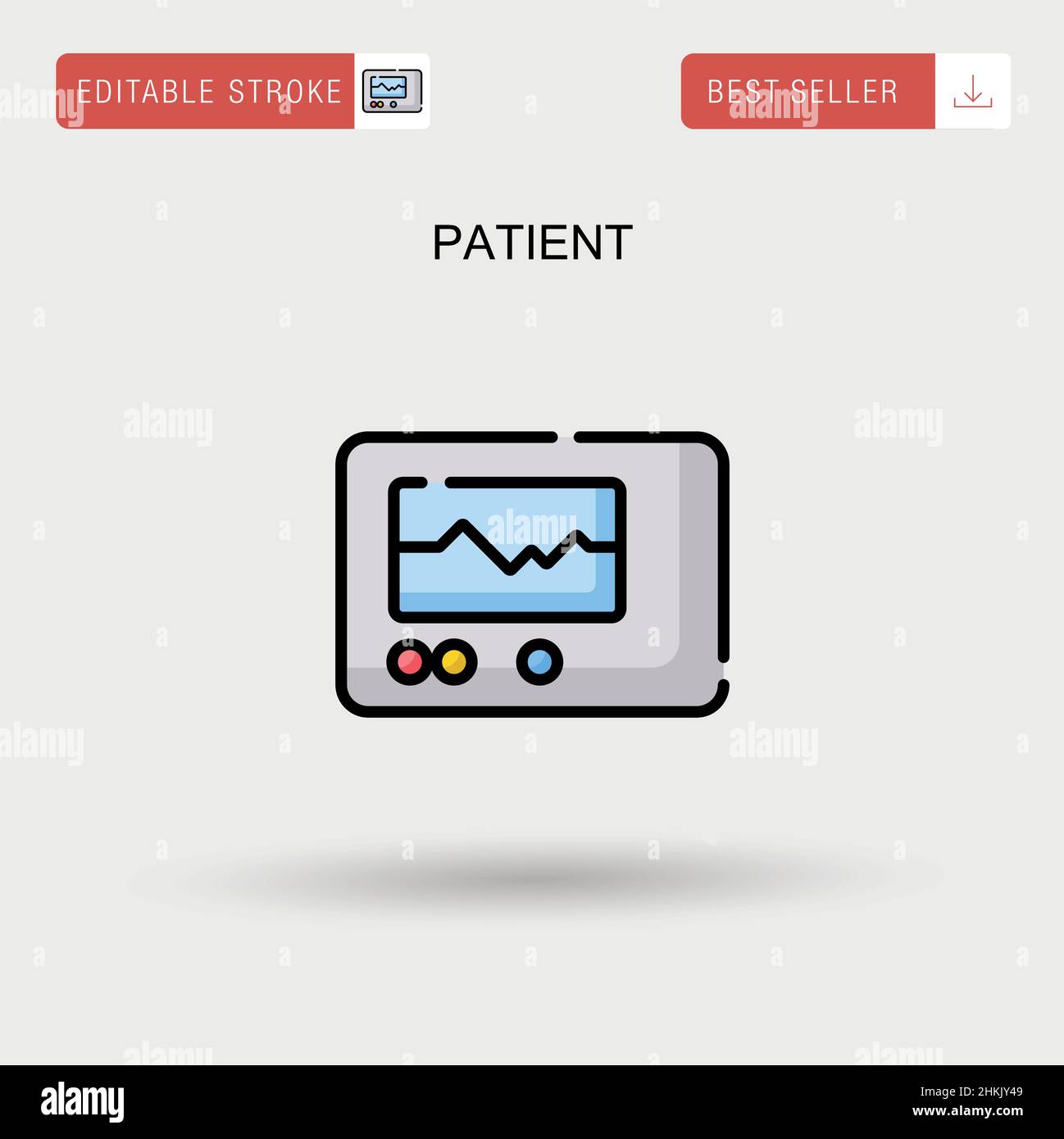 Doctor patient hospital Stock Vector Images - Alamy