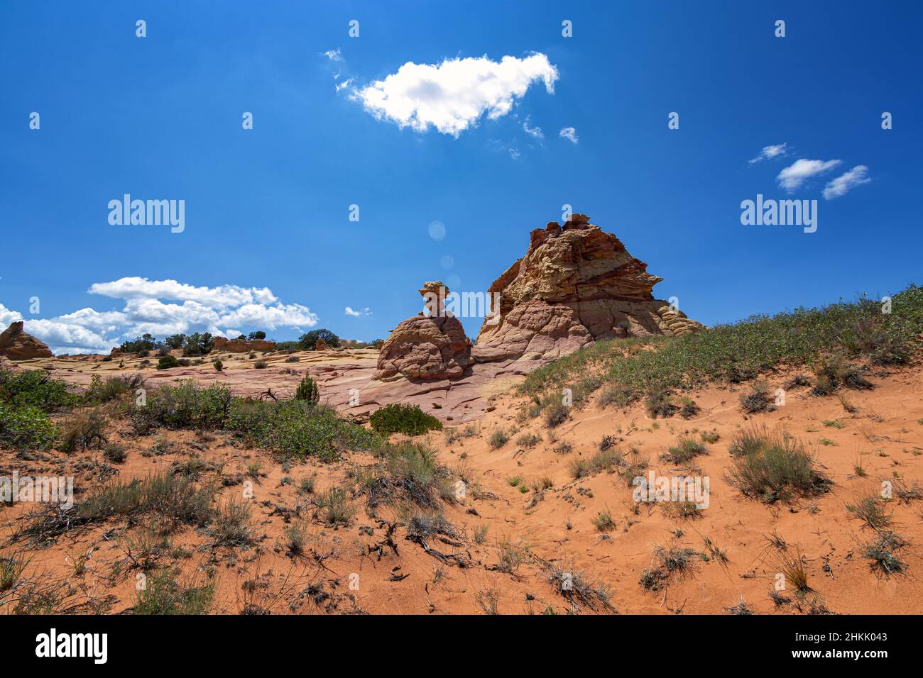 Rock Formations in Coyote Buttes, Utah Stock Photo - Alamy