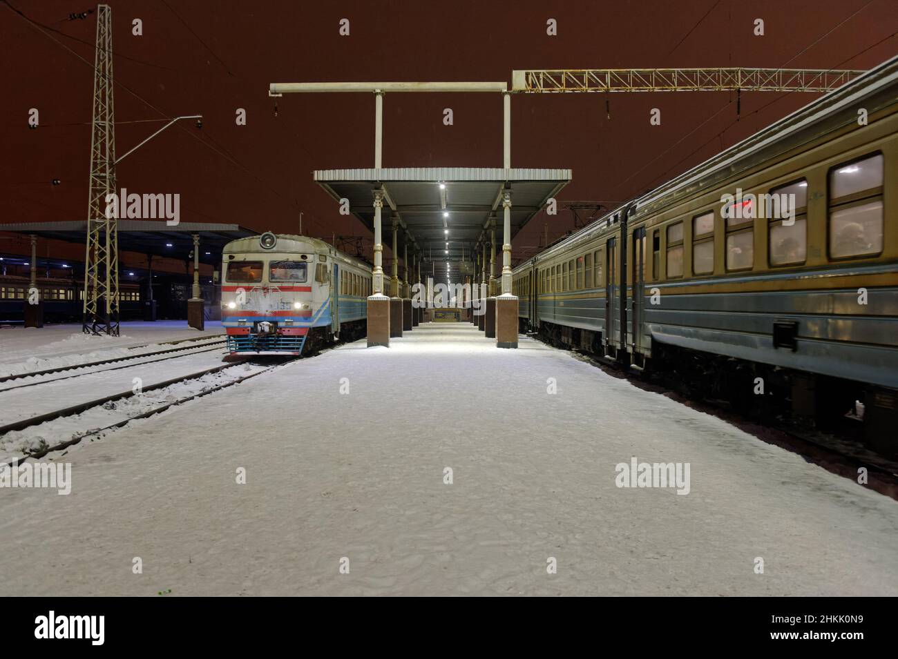 Ukrainian railways hi-res stock photography and images - Alamy