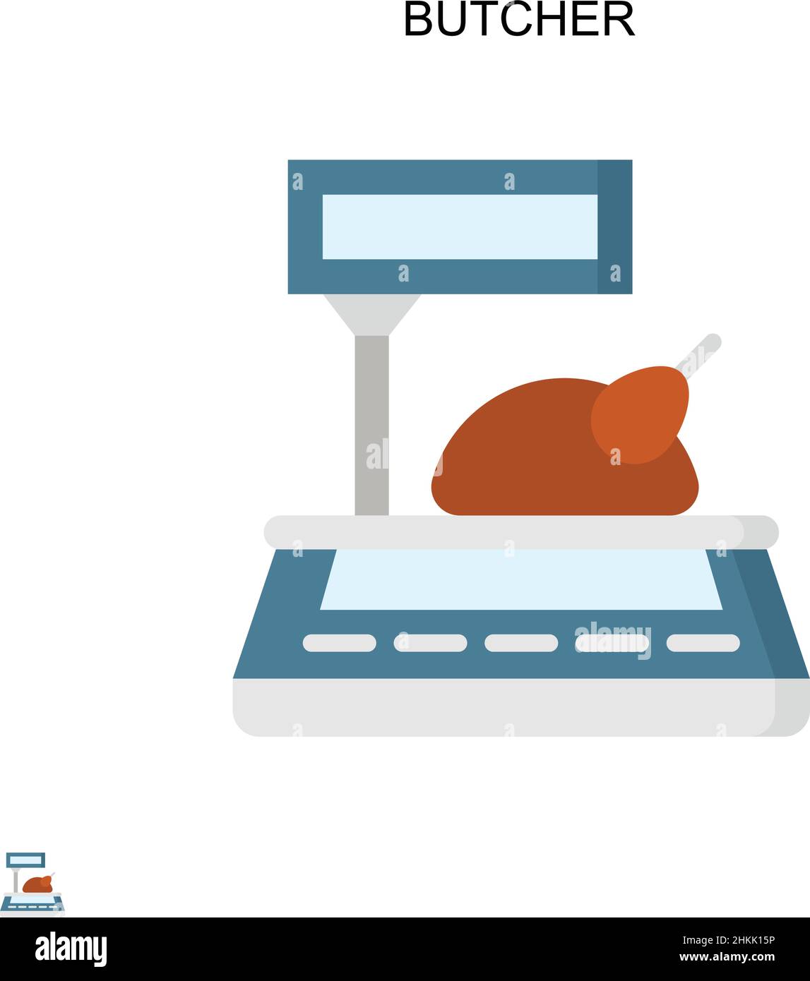 Butcher Stock Vector Images - Alamy