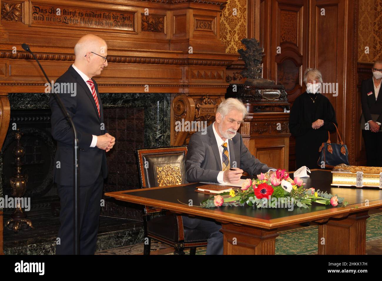 Nach der Auszeichnung von Professor Dr. Klaus Hasselmann mit dem ...