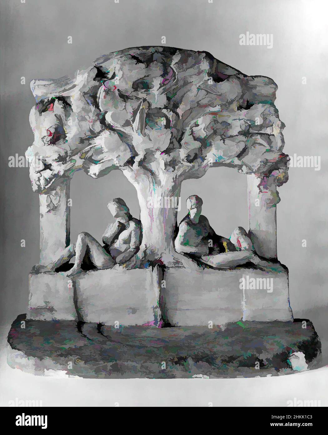 Art inspired by Sketch for Fountain of Silence and Meditation, Helen ...