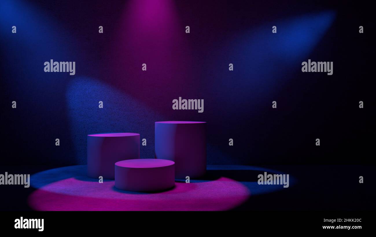 3d background from spotlight light beam Stock Photo - Alamy