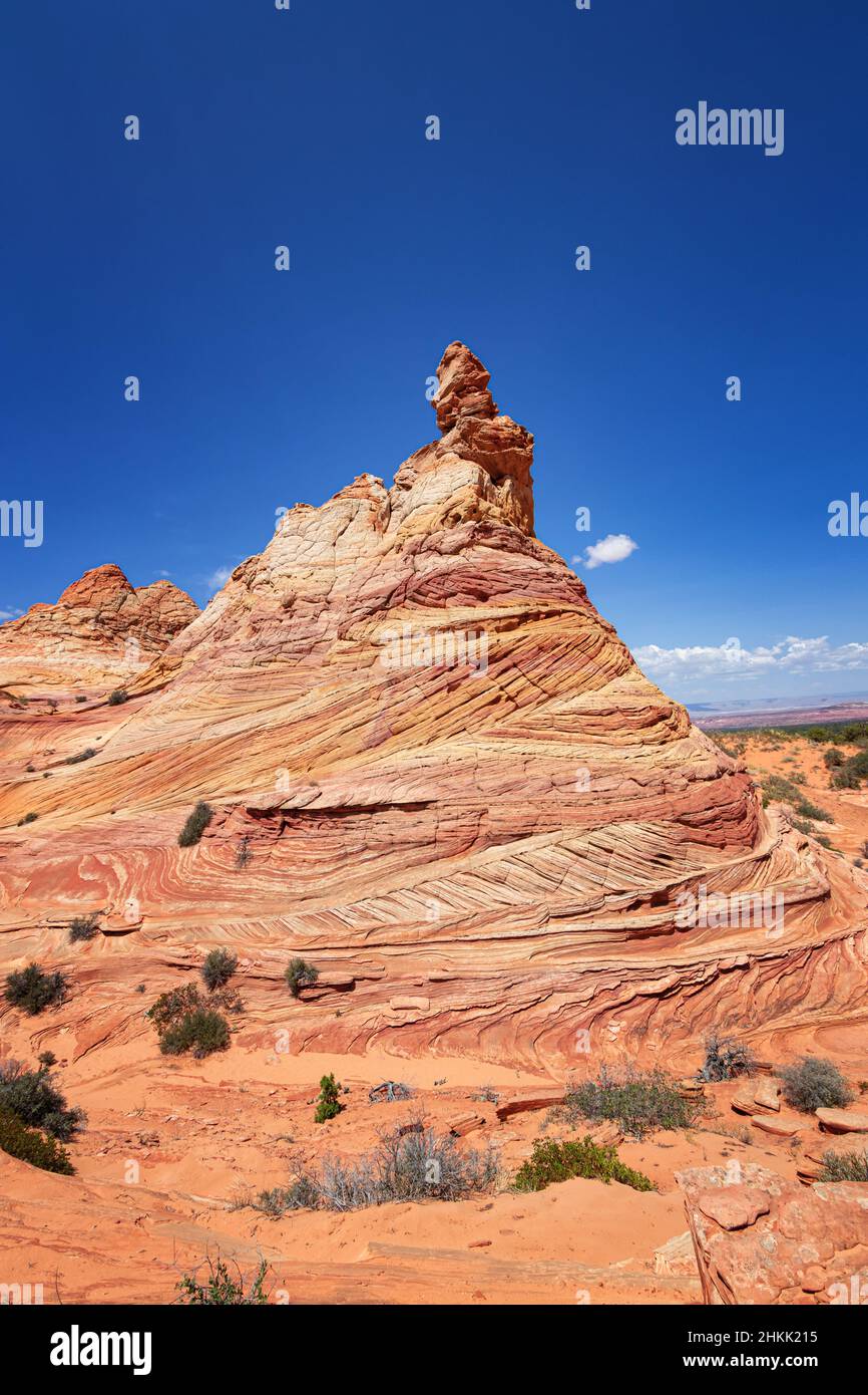 Rock Formations in Coyote Buttes, Utah Stock Photo - Alamy