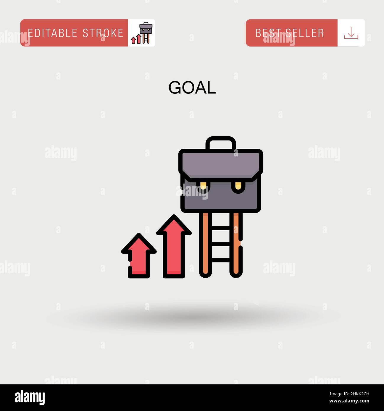 Goal Simple vector icon Stock Vector Image & Art - Alamy