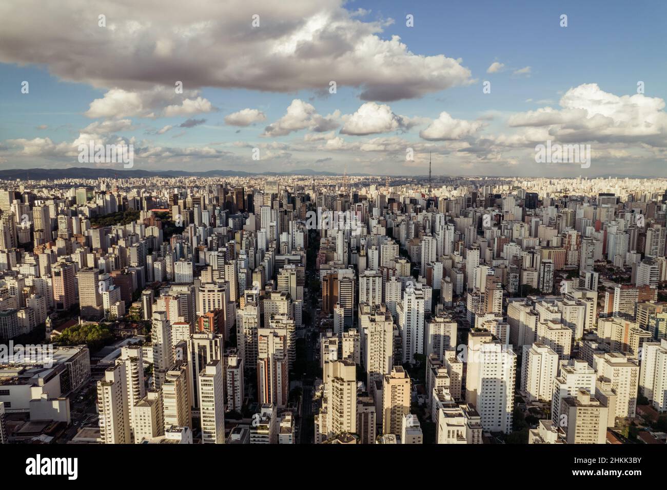 Aerial View of Sao Paulo city, Brazil Stock Photo - Alamy