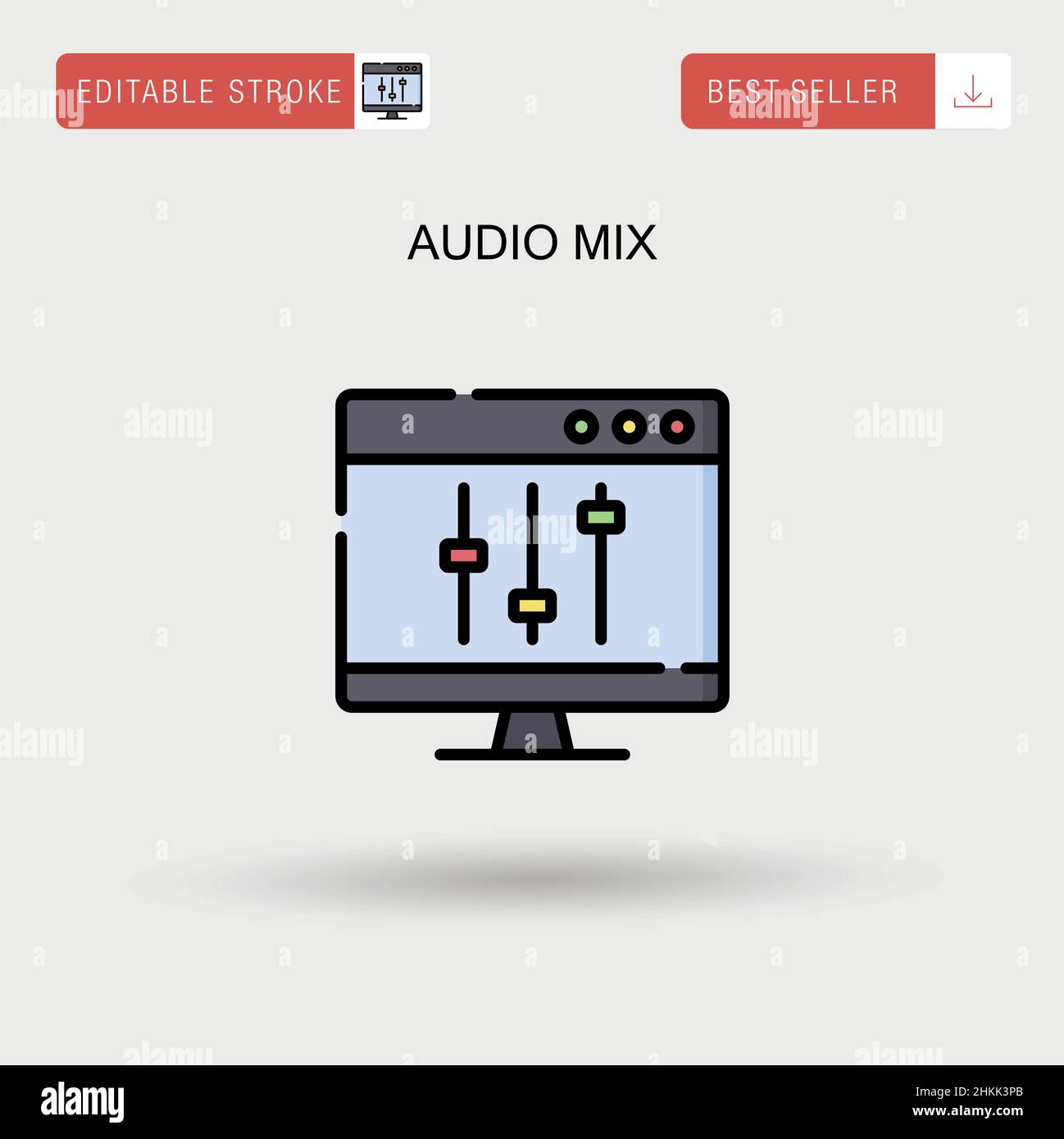 Mixing engineer Stock Vector Images - Alamy
