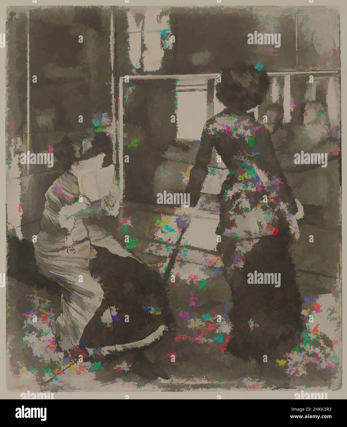 Art inspired by Mary Cassatt at the Louvre: The Etruscan Gallery, Edgar ...