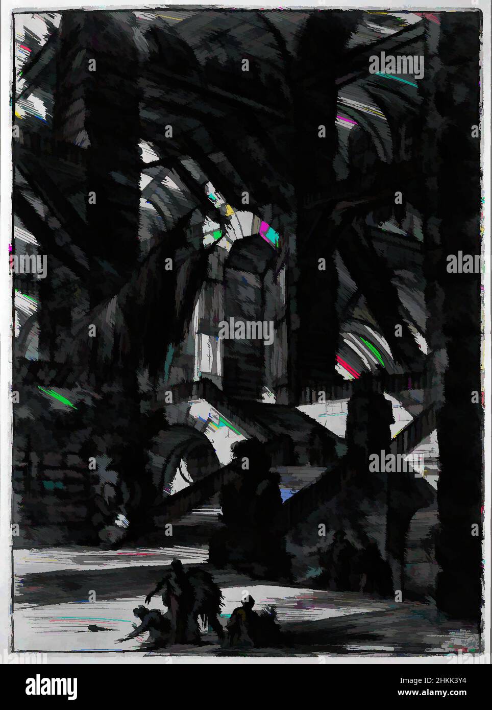 Art inspired by Invenzioni Capric di Carceri; Hind 8, First State of ...