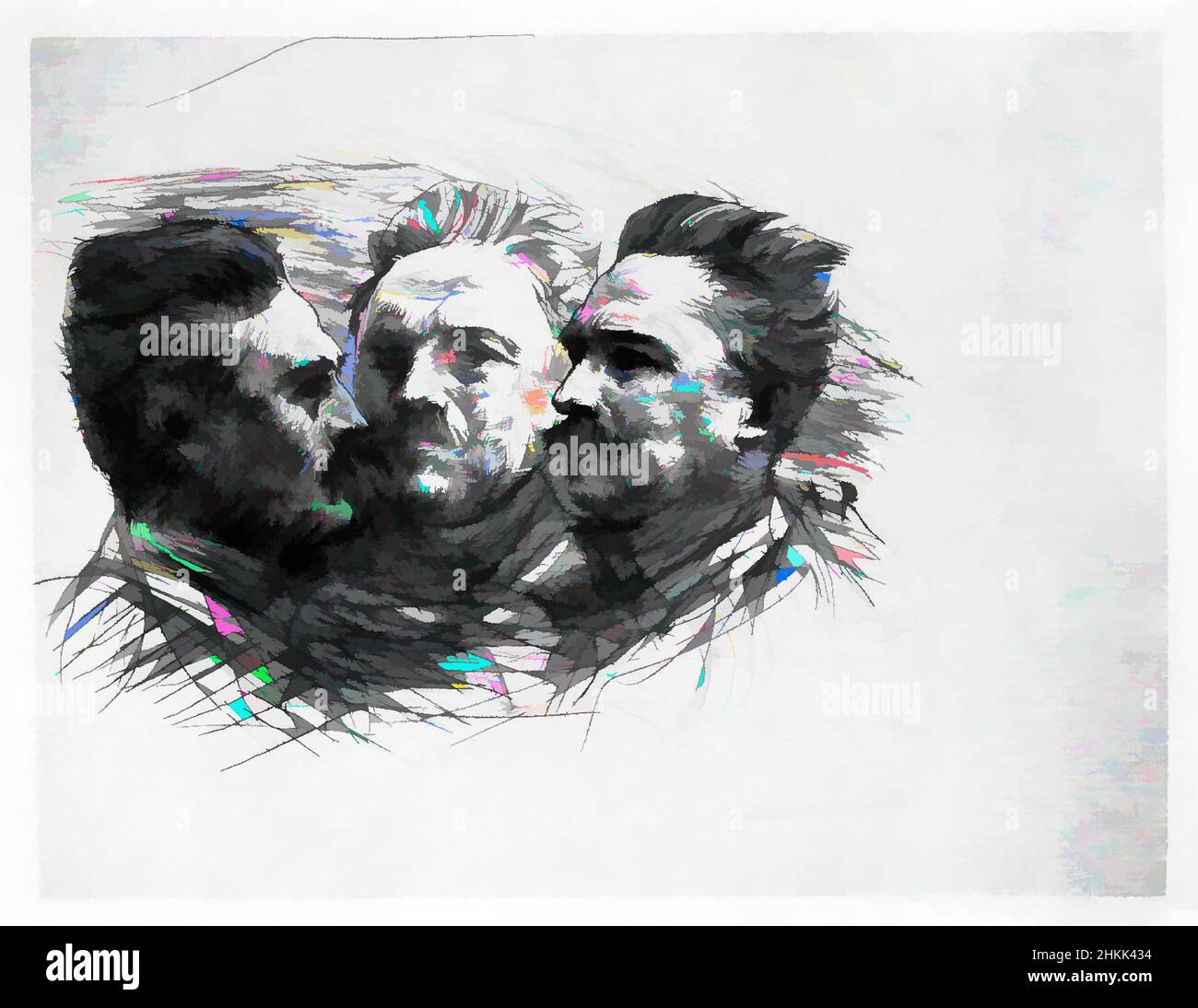 Art inspired by Portrait of Henri Becque, L'Estampe Originale, Series ...