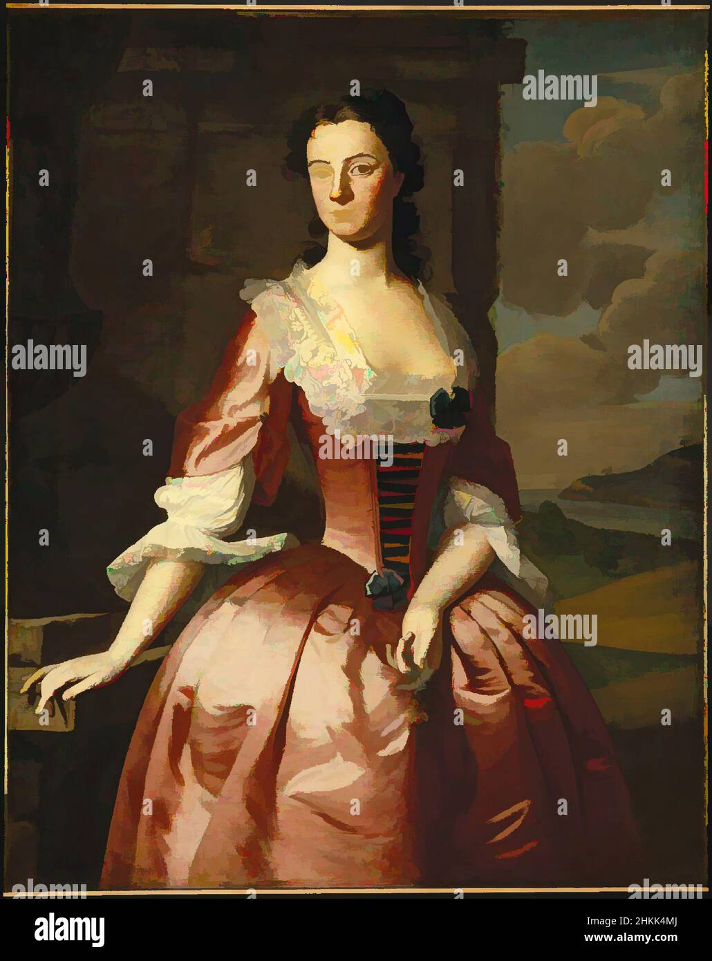 Art inspired by Portrait of a Woman, Robert Feke, American, ca.1707-ca ...