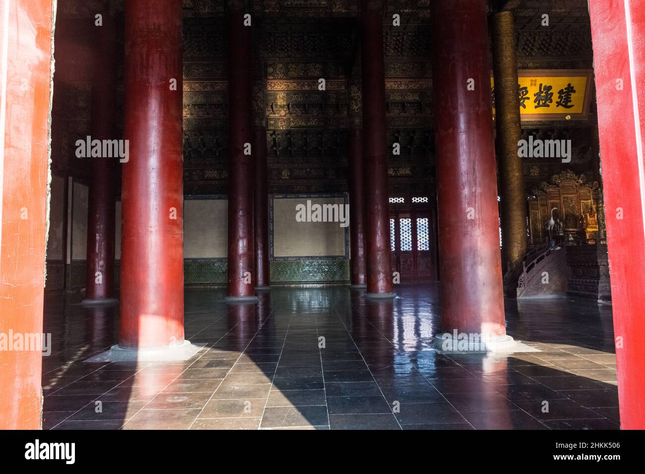 Amazing view of the Forbidden City of Beijing, China Stock Photo - Alamy