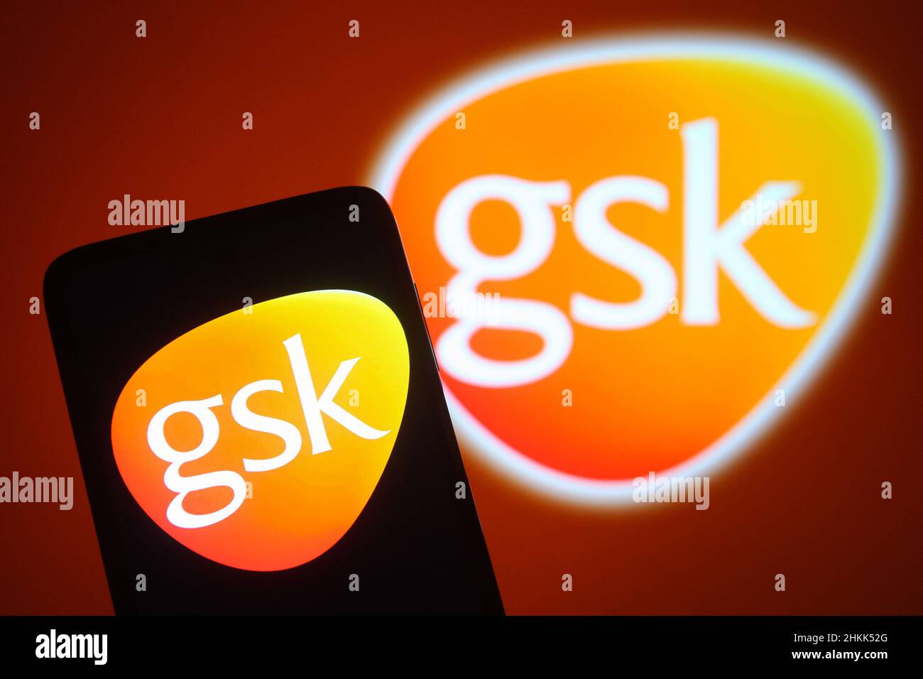 Gsk logo hi-res stock photography and images - Alamy