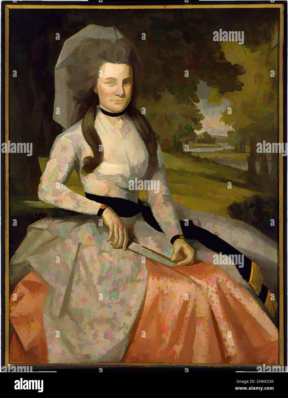 Art inspired by Clarissa Seymour, later Mrs. Truman Marsh, Ralph Earl ...