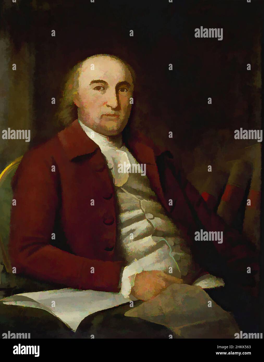 Fat man painting hi-res stock photography and images - Alamy