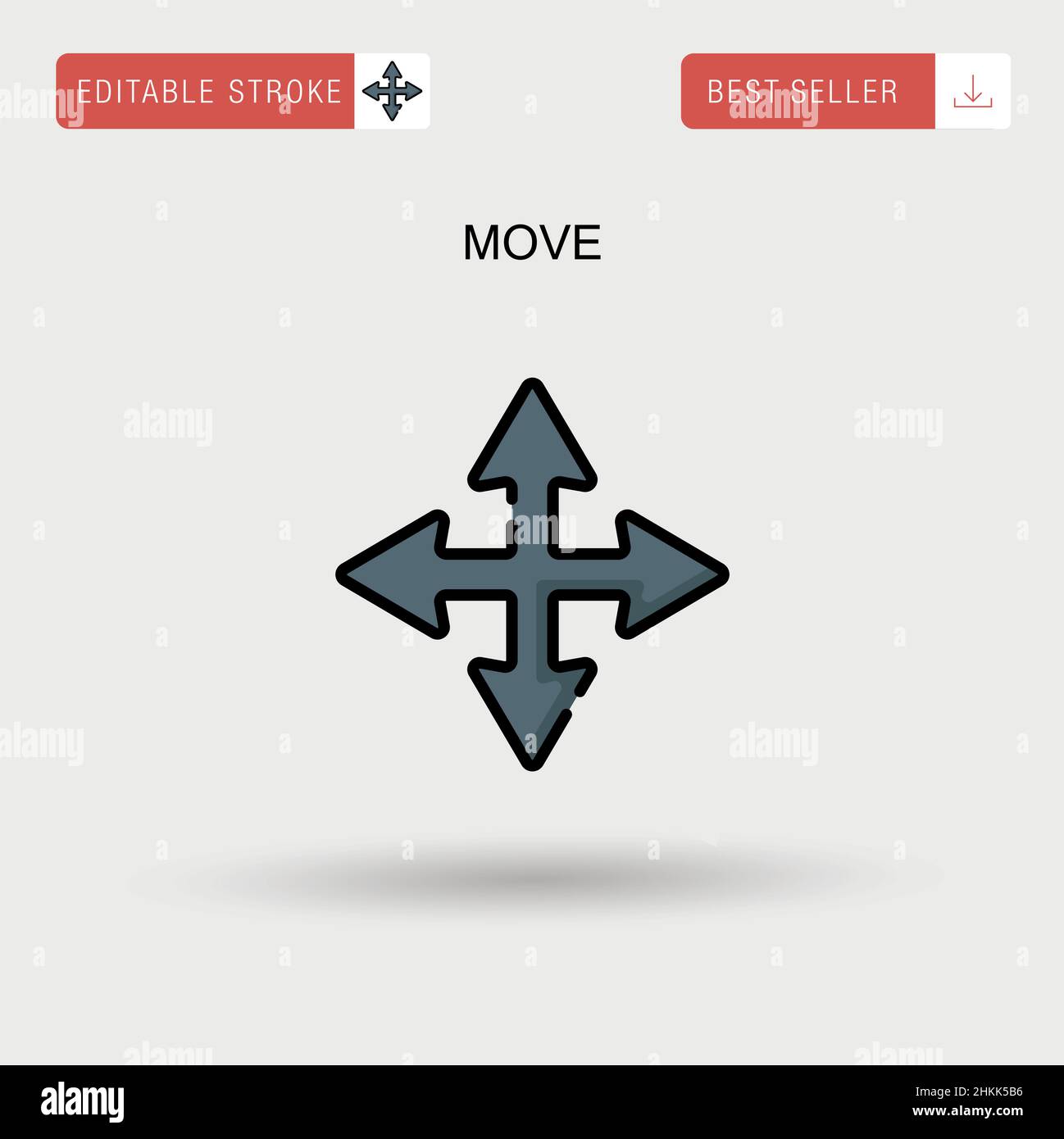 Move icon hi-res stock photography and images - Alamy