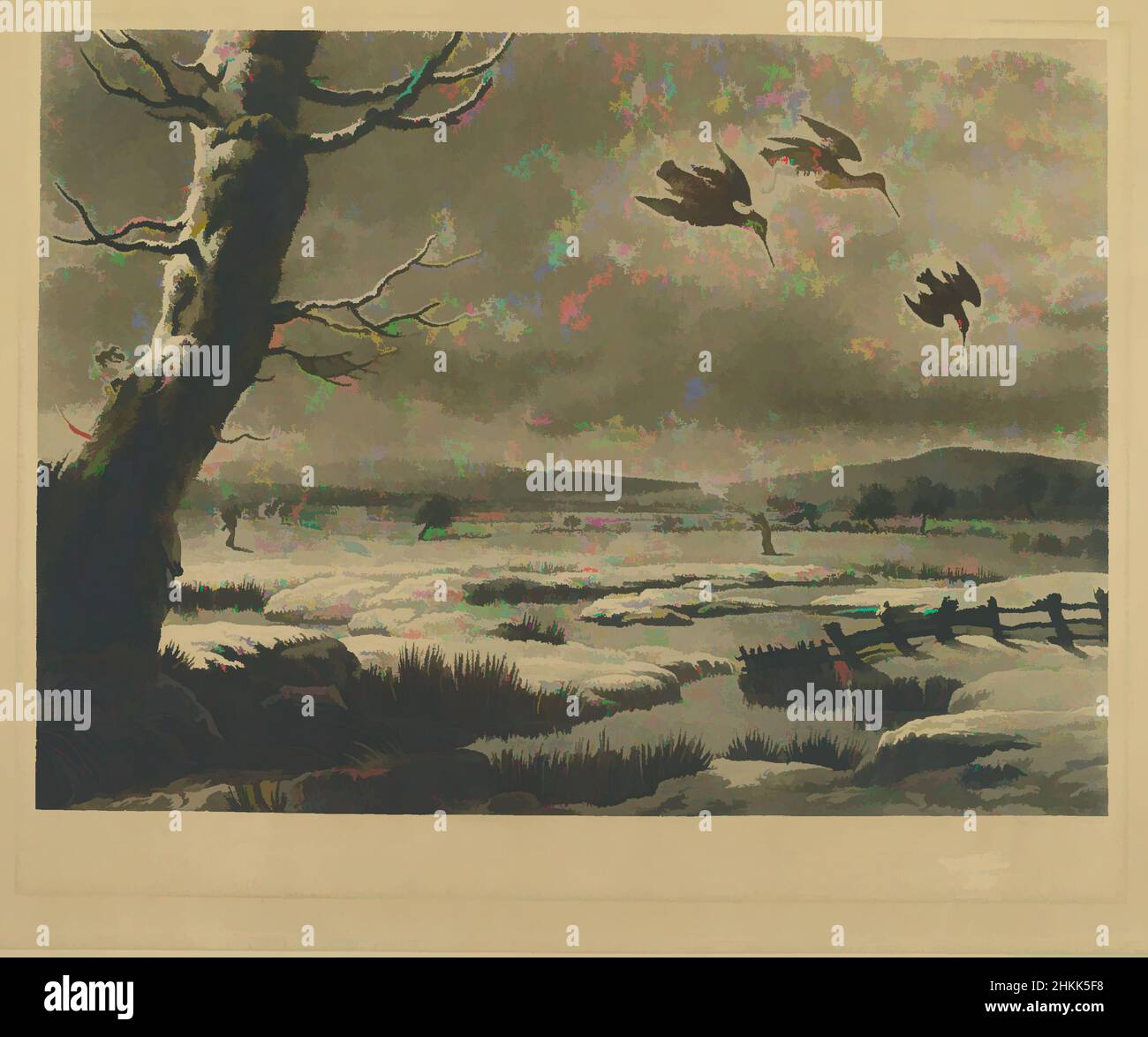 Art inspired by Snipe Shooting, After Philip Reinagle, British, 1749 ...