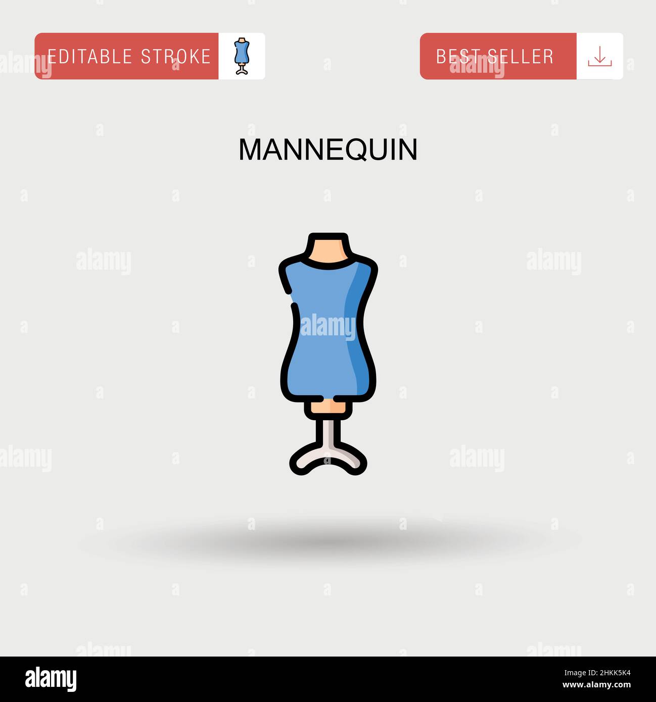 Display mannequin Stock Vector Images - Alamy